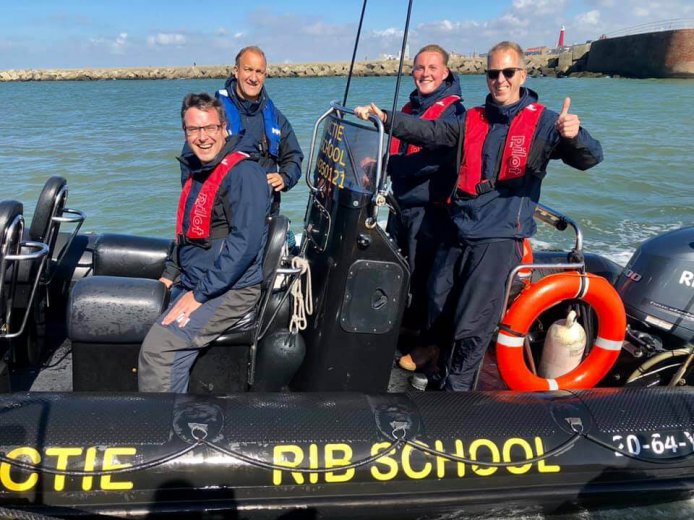 RYA Level II Powerboat training Scheveningen » Rib School Scheveningen